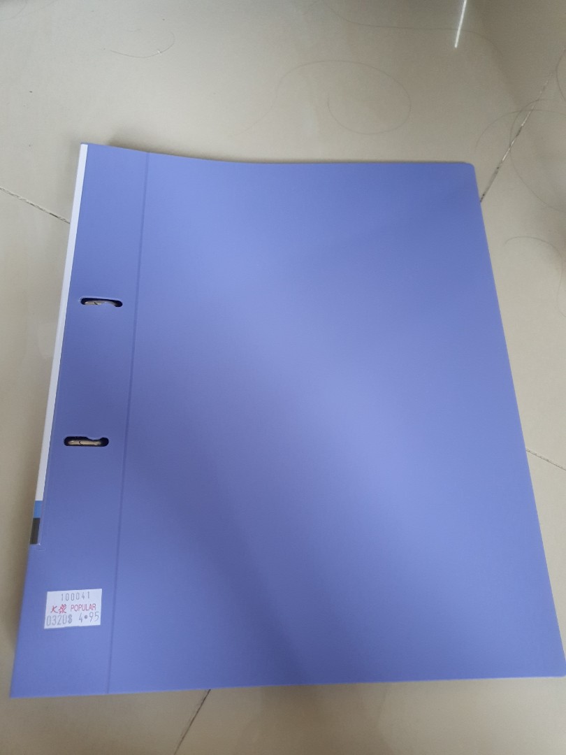 A4 Ring file, Hobbies & Toys, Stationery & Craft, Stationery & School ...