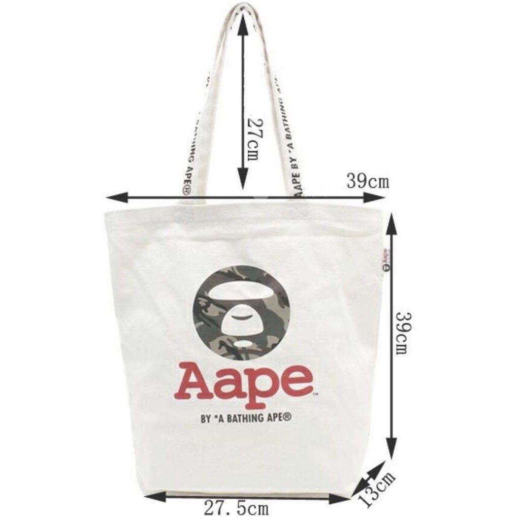 AAPE by A Bathing Ape Tote Bag, Women's Fashion, Bags & Wallets, Tote ...