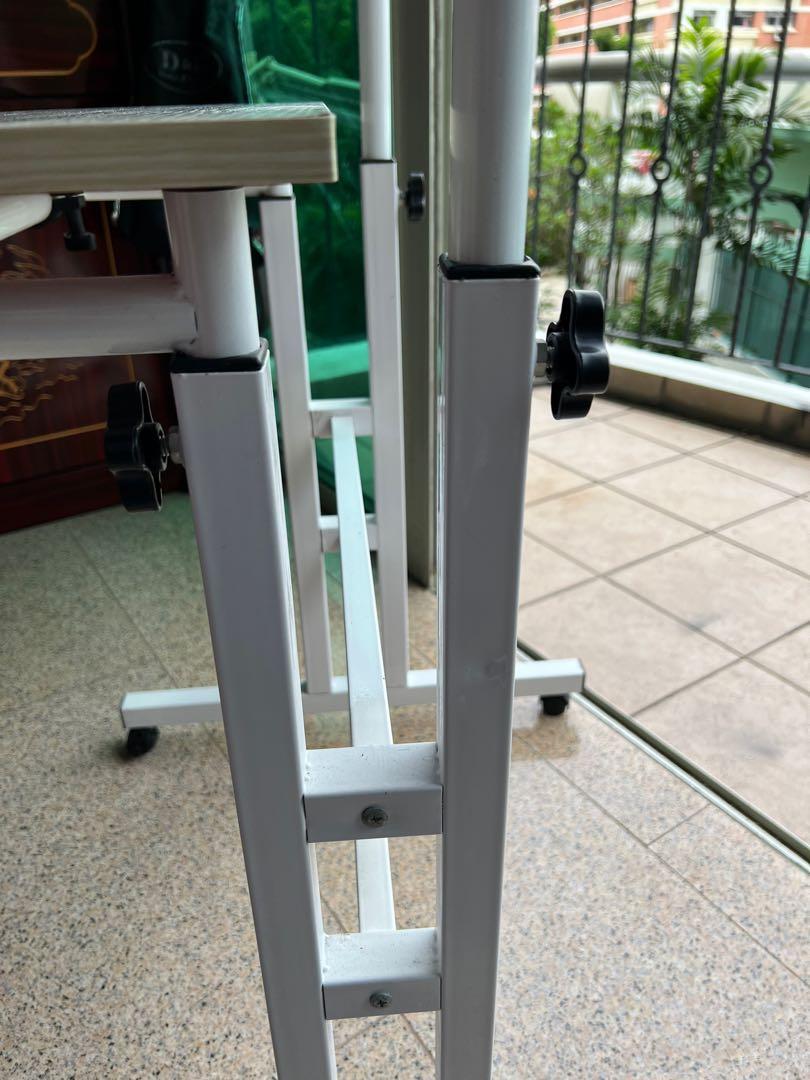 Adjustable height /standing table , study table, Furniture & Home ...