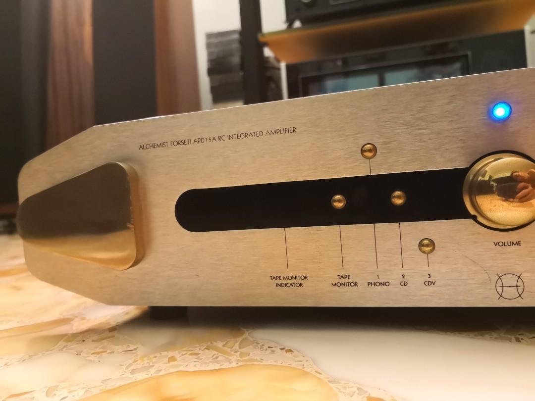 Alchemist APD 15A RC integrated amplifier, Audio, Soundbars, Speakers ...