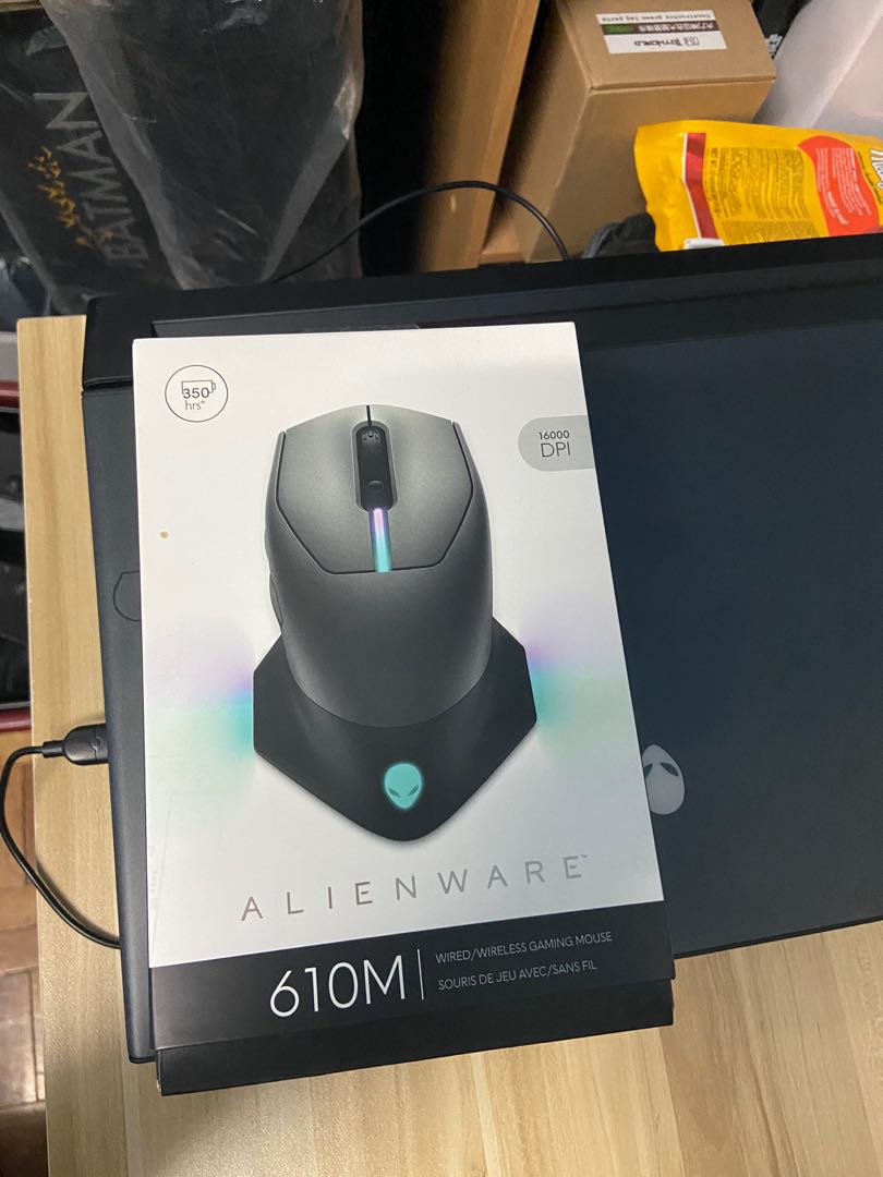 Alienware 610m wired and wireless gaming mouse, Computers & Tech, Parts ...