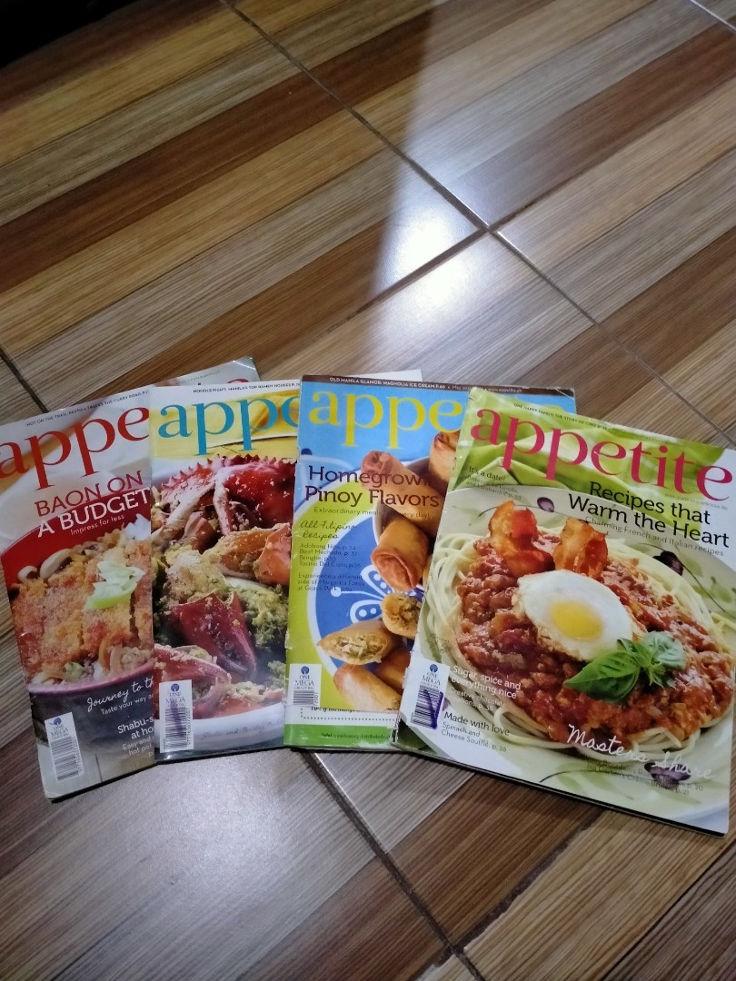 Appetite Magazine: Food Recipe Cookbook, Hobbies & Toys, Books ...