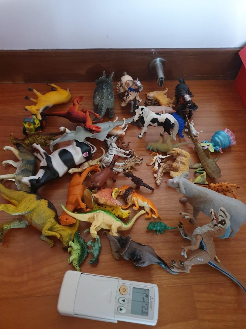 Assorted Animals and Dinosaur Toys, Hobbies & Toys, Toys & Games on ...
