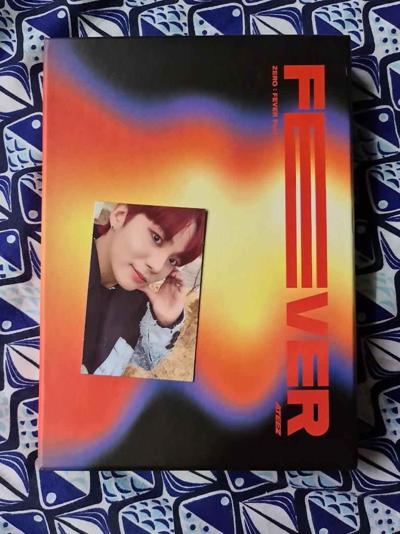 ATEEZ Fever Pt.2 Unsealed Albums with photocards (Jongho & Hongjoong ...