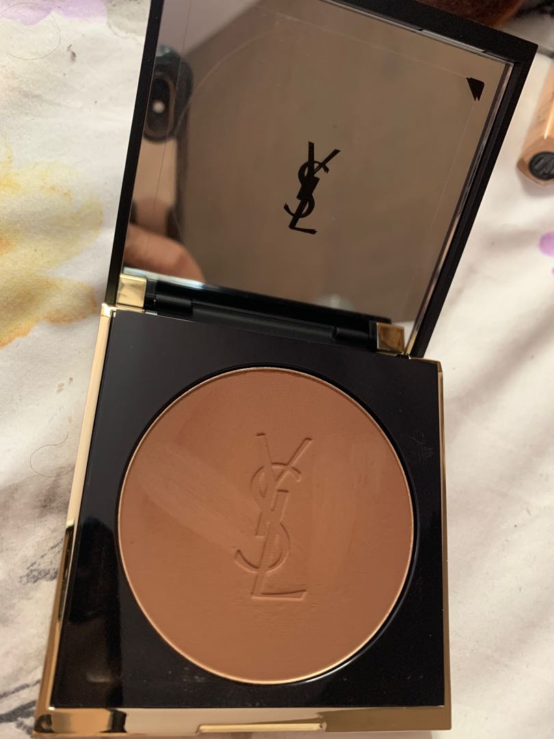 Authentic YSL Setting Powder (B90 Ebony?, Beauty & Personal Care, Face ...