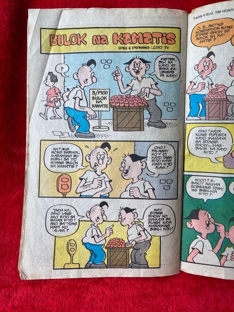 Ayos! Komiks Blg 180 Yr 1989 Tagalog Philippines Comedy Comics RARE ...