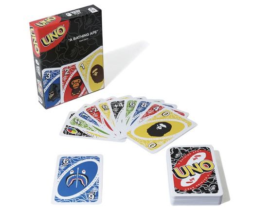 Bape x uno cards, Hobbies & Toys, Toys & Games on Carousell