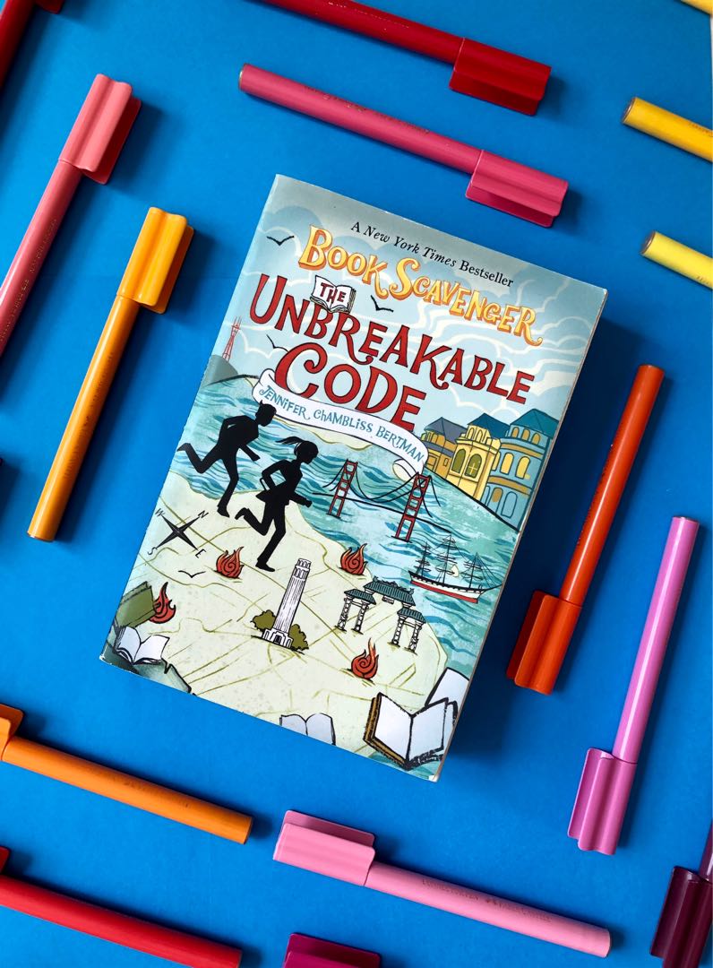 Book Scavenger: The Unbreakable Code by Jennifer Chambliss Bertman ...