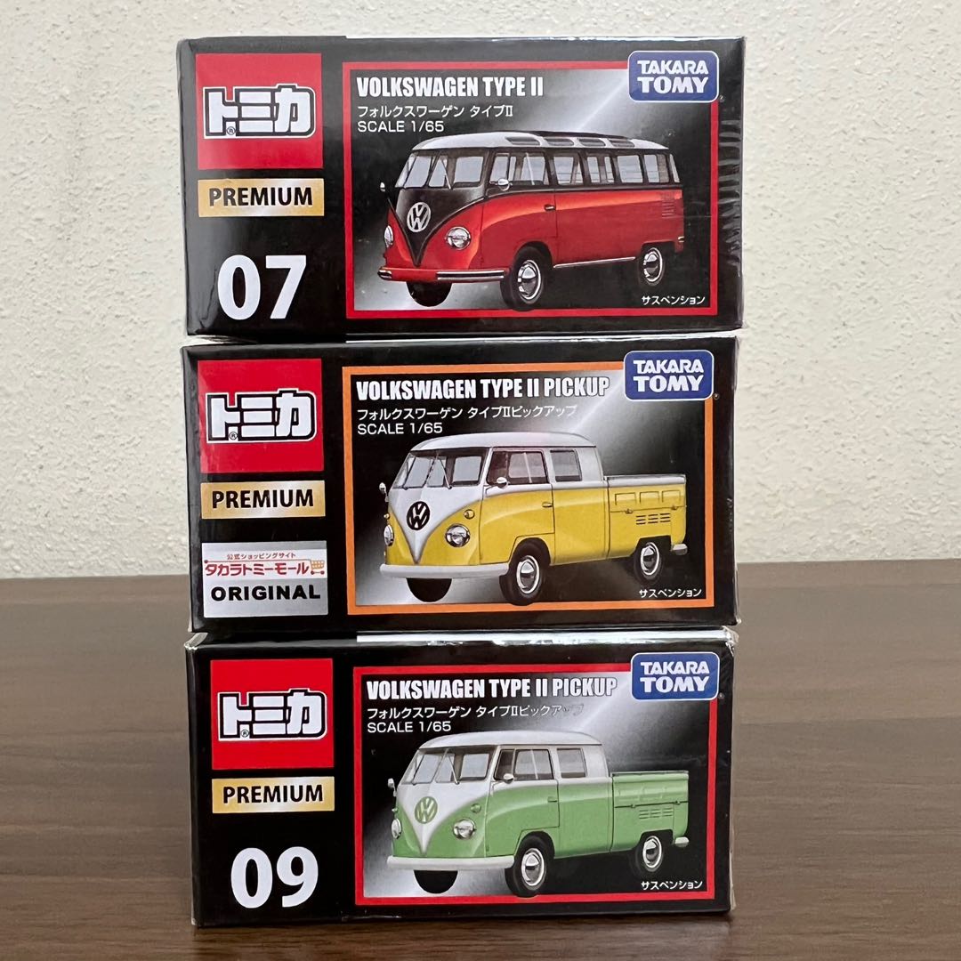 Brand new Takara Tomy Tomica Premium Japan Volkswagen camper van ...