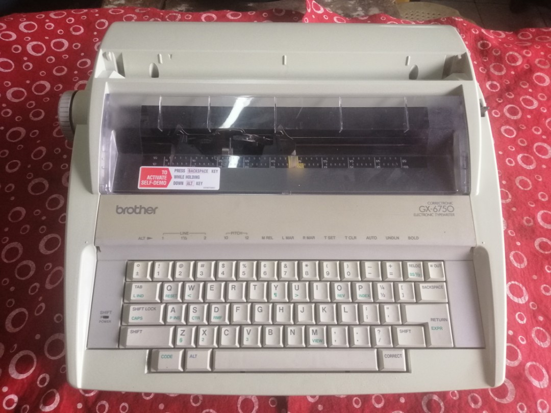 Brother electronic typewriter, Computers & Tech, Office & Business ...