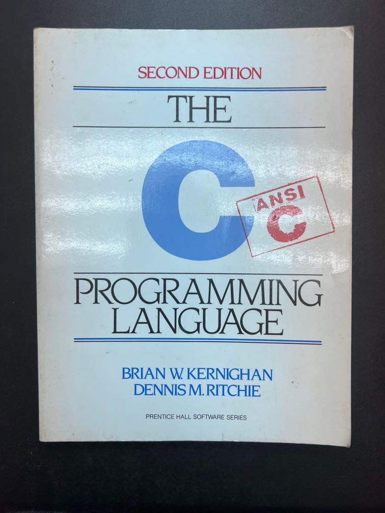 C Programming Language, 興趣及遊戲, 書本 & 文具, 教科書 - Carousell