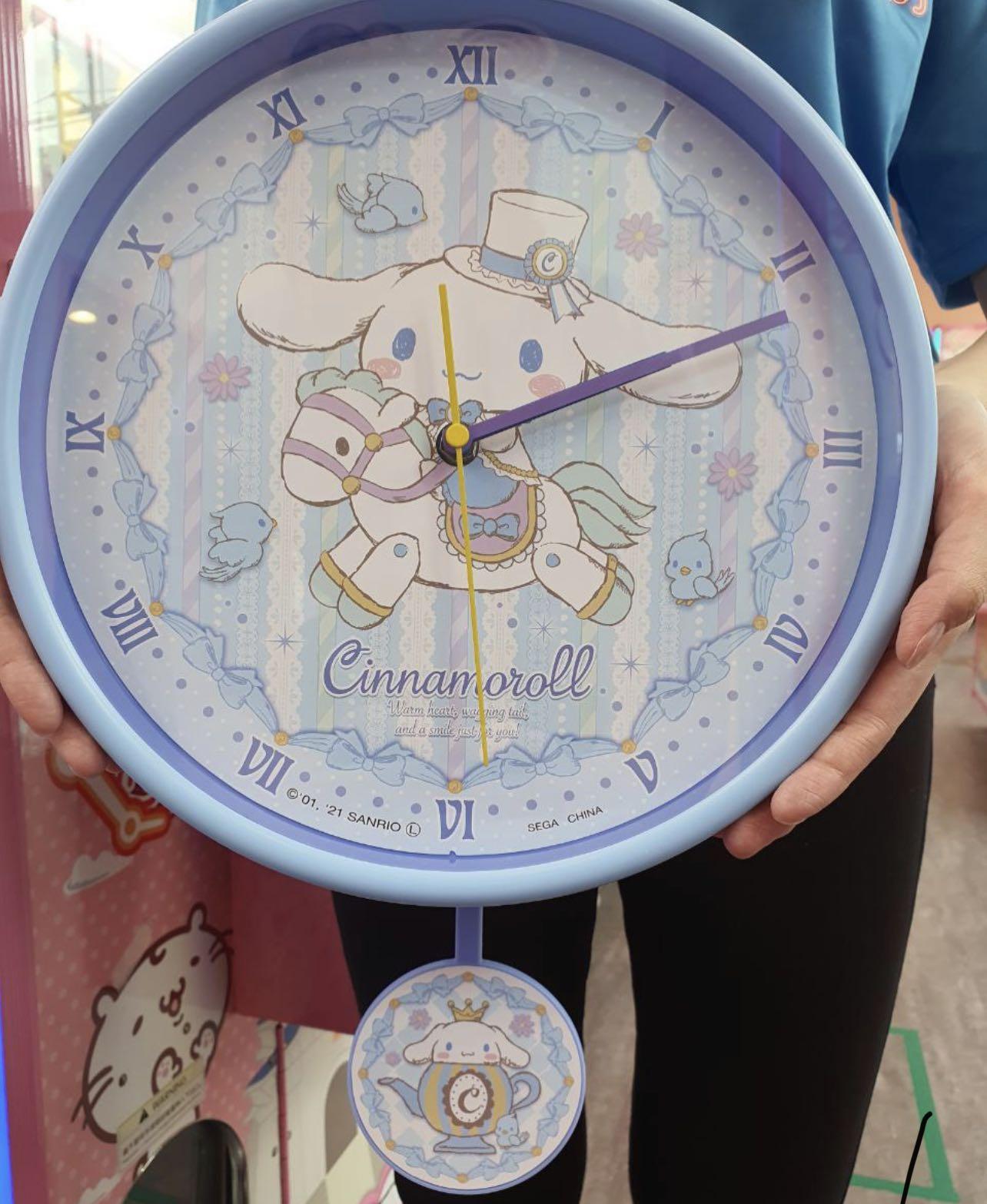 Sega cinnamoroll clock, Hobbies & Toys, Toys & Games on Carousell