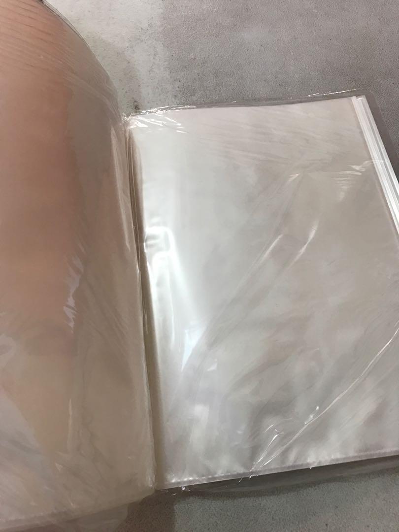 Clear book A4 - 100 sheets, Hobbies & Toys, Stationary & Craft ...