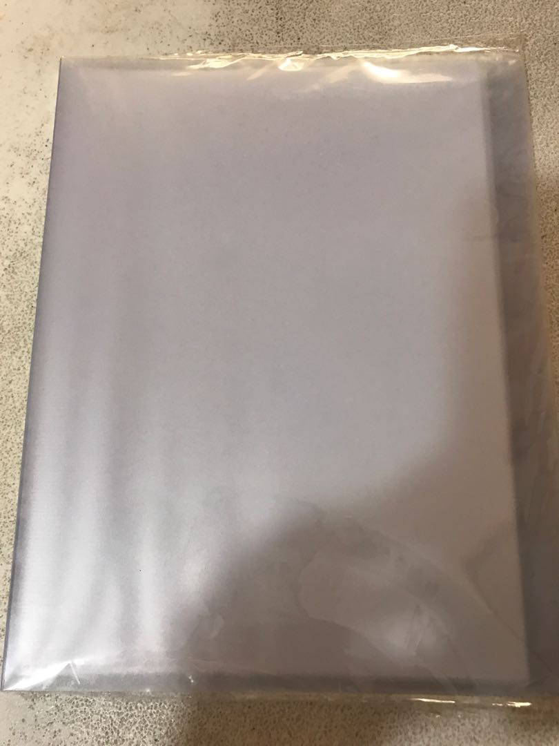 Clear Book A5 - 20 Sheets, Hobbies & Toys, Stationary & Craft ...