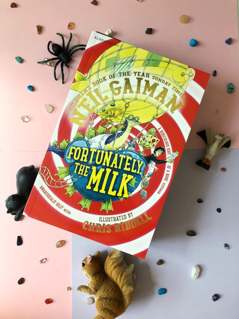 Coraline , Fortunately the Milk , The Graveyard book : Neil Gaiman set ...