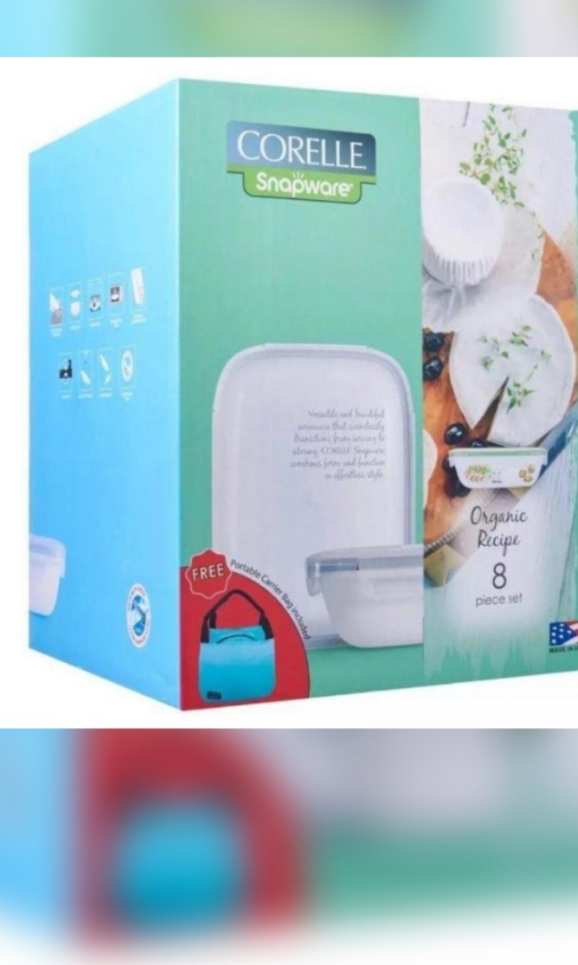 Corelle snapware set, Furniture & Home Living, Kitchenware & Tableware ...