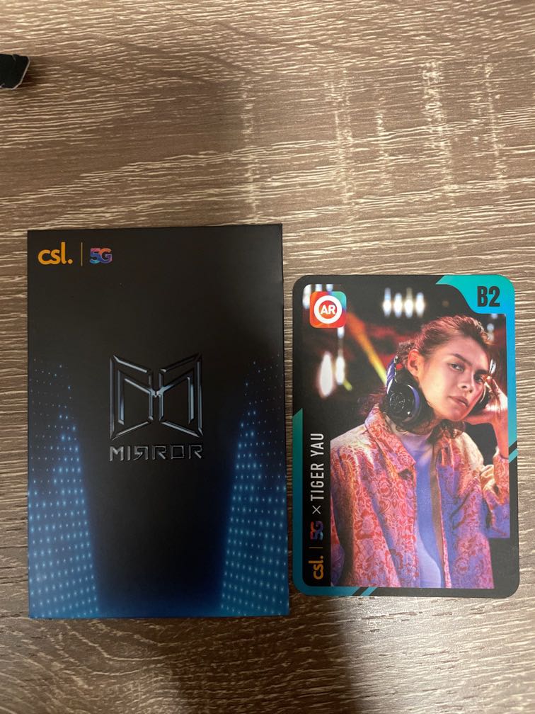 CSL x Mirror Tiger AR card, 興趣及遊戲, 古董收藏, 收藏品及紀念品 - 明星週邊 - Carousell