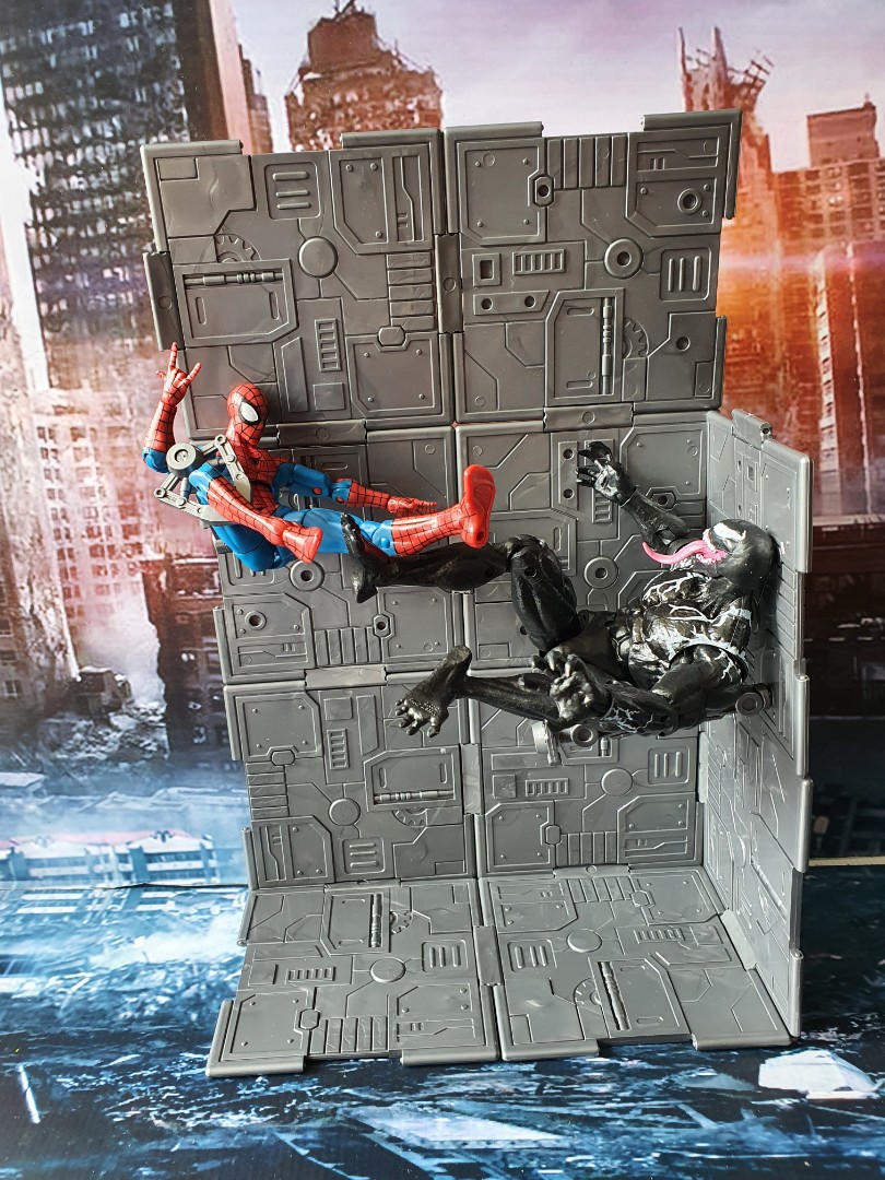 Custom Heavy Duty Diorama Base Background Plates Hangar Action Figures ...