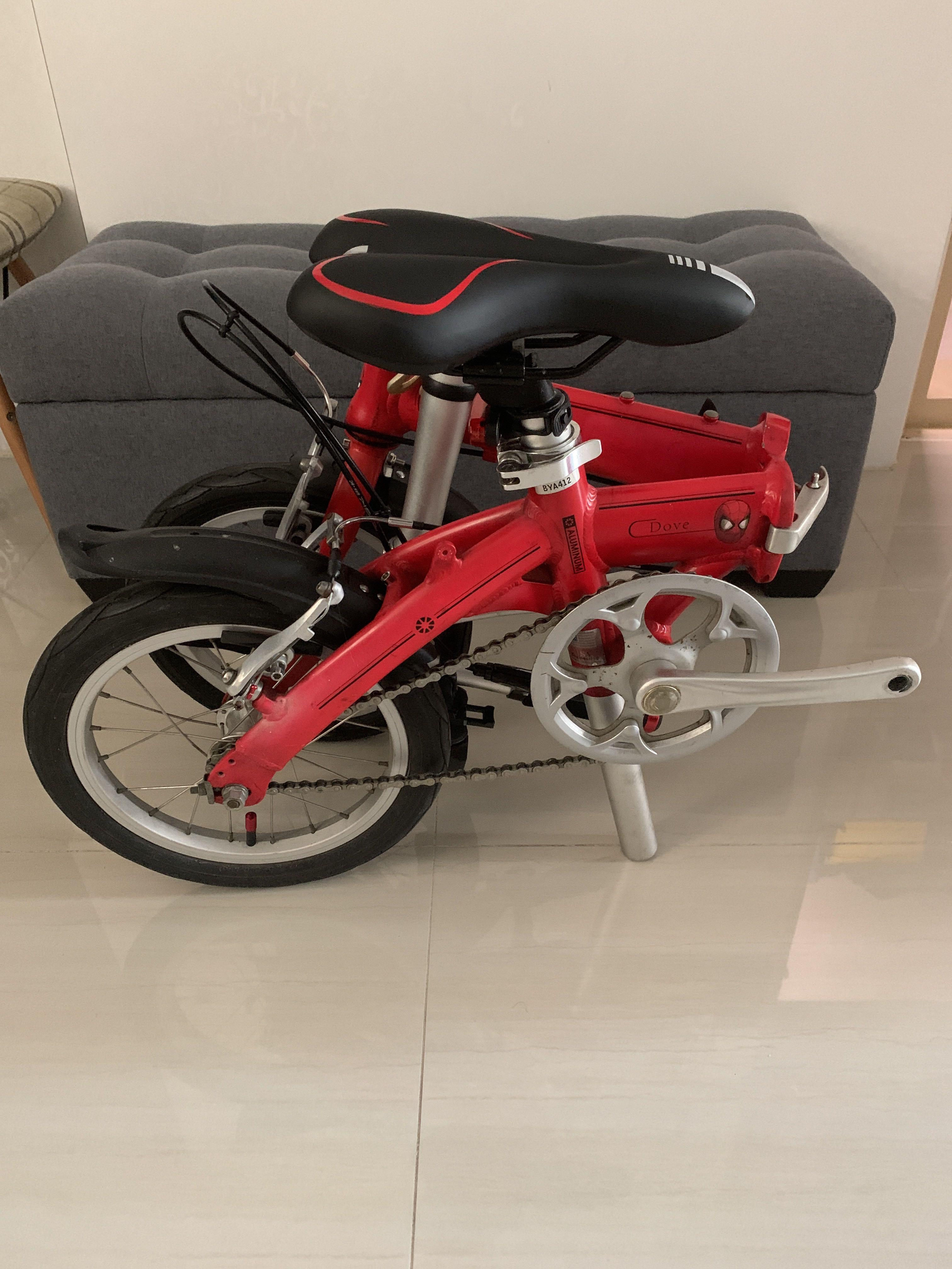 Dahon Dove Single Speed Folding Bicycle, Sports Equipment, Bicycles ...