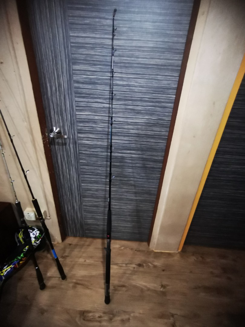 Daiwa saltist bottom commander fishing rod, Sports Equipment, Fishing ...