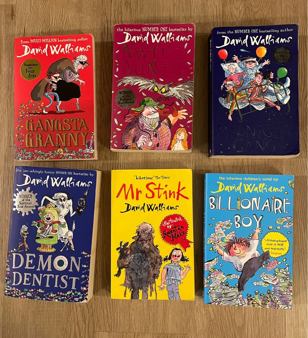 David Walliams kids’ books, Hobbies & Toys, Books & Magazines, Fiction ...