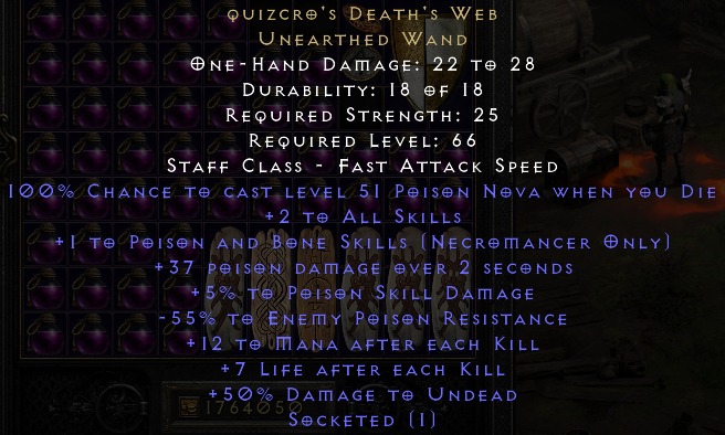 Diablo 2 Resurrected : Death's Web, Video Gaming, Video Games, Others ...