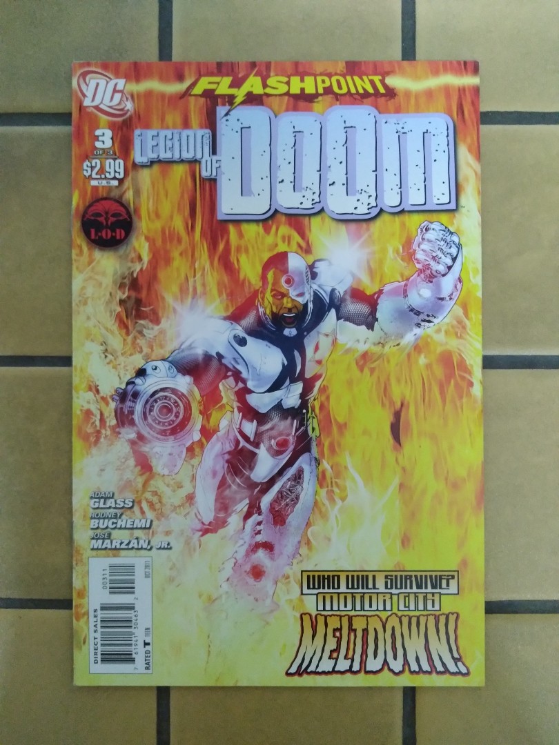 Doomed #3 ( Javier Fernandez - Cover Art ) DC Comics, Hobbies & Toys ...
