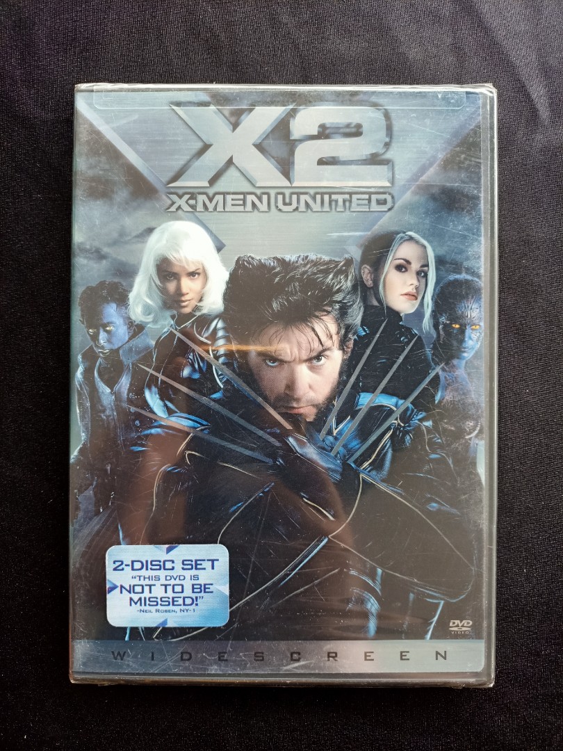 DVD X2 : X-Men United, Hobbies & Toys, Music & Media, CDs & DVDs on ...