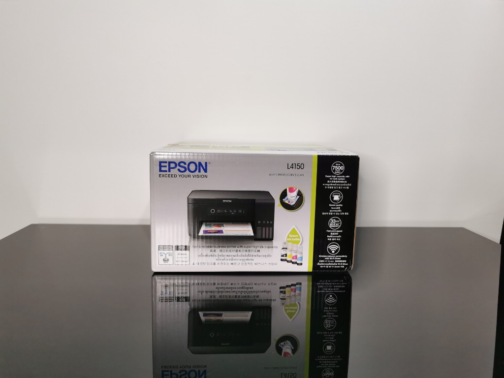 Epson L4150 Wi-Fi All-in-One Ink Tank Printer, Computers & Tech ...