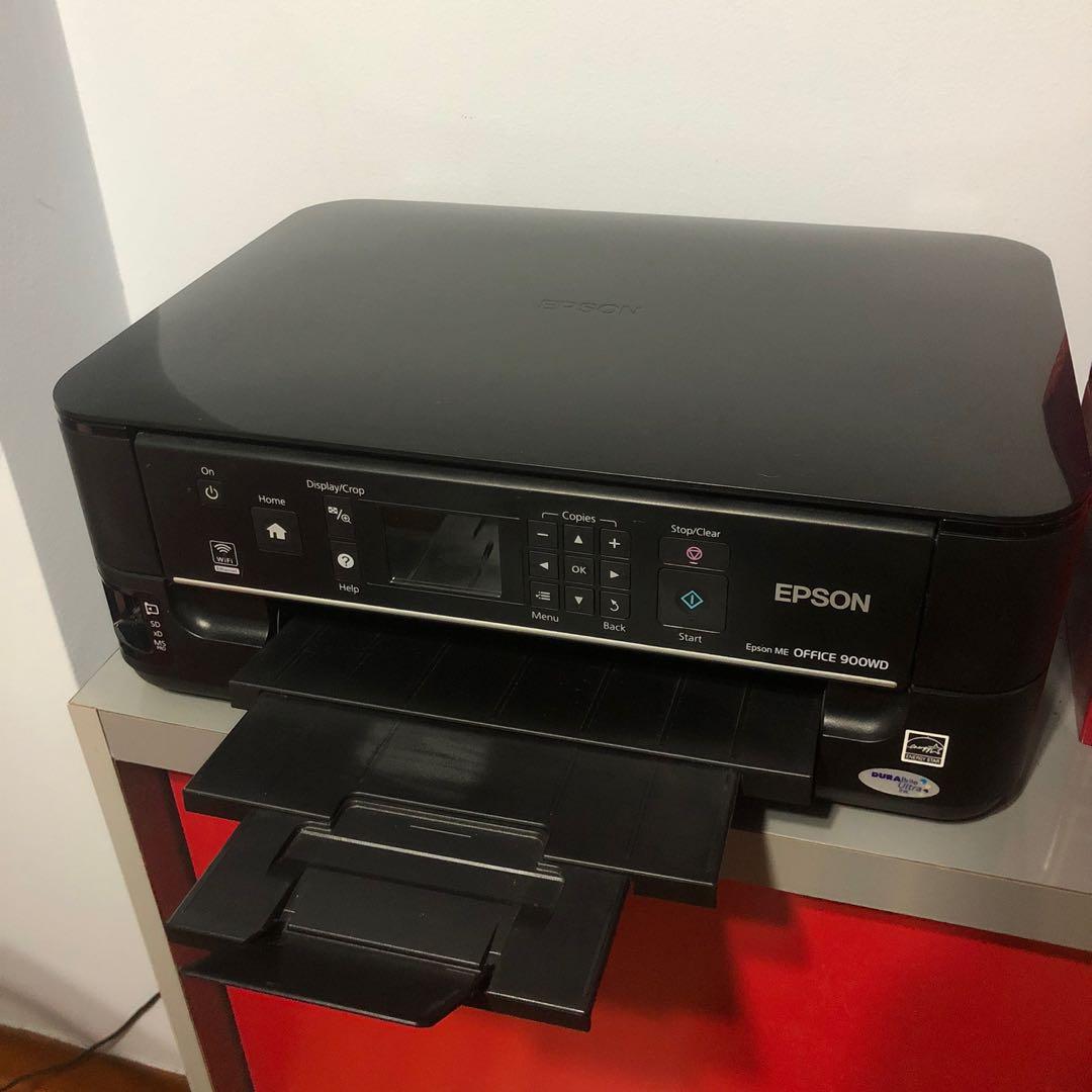 epson me office 900wd multifunction ink jet printer, Computers & Tech ...