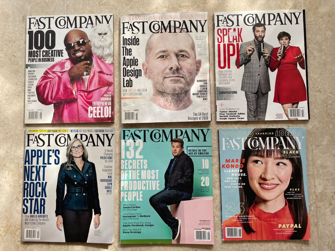 Fast Company Magazines (Tech & Design), Hobbies & Toys, Books ...