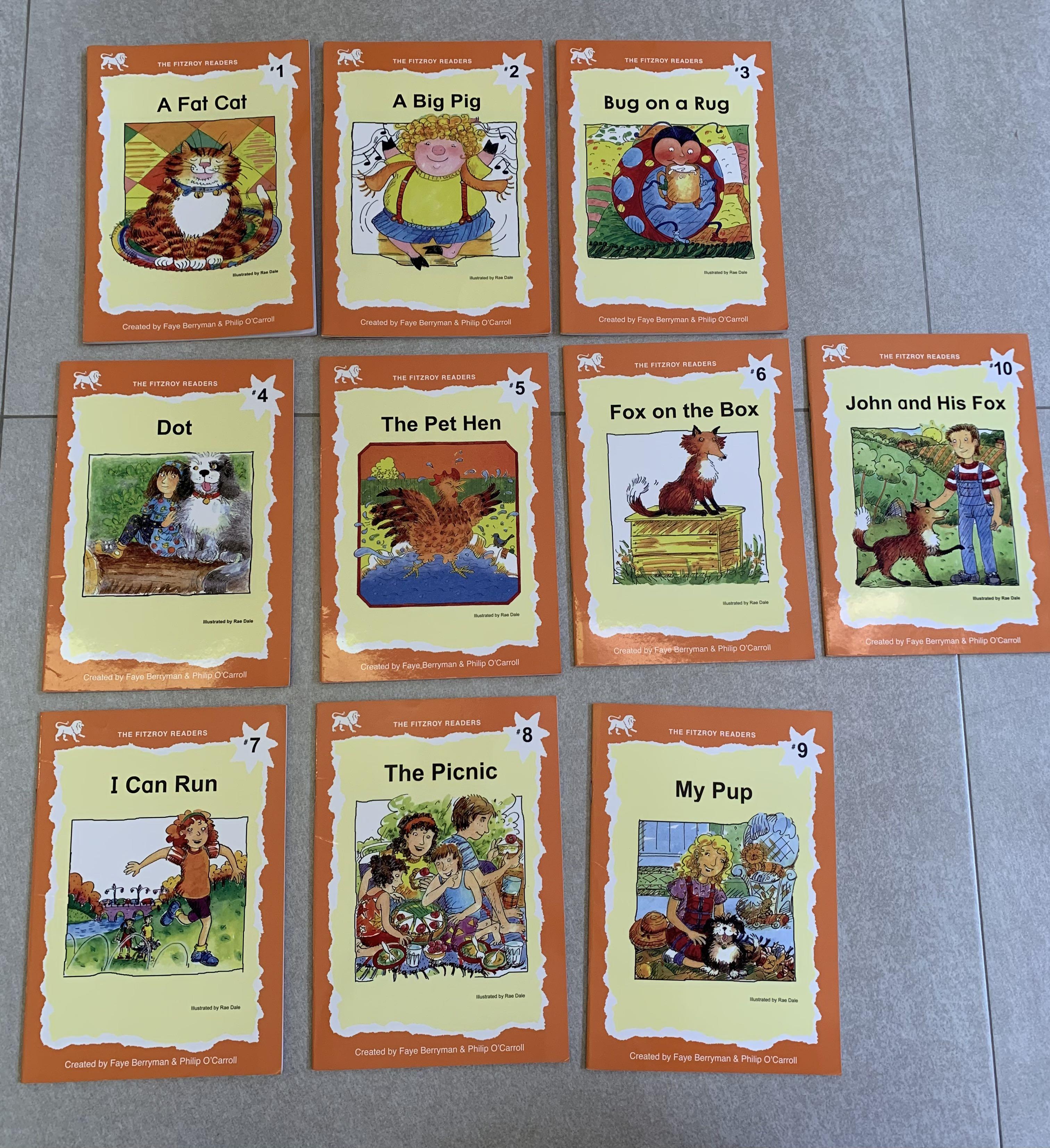 Fitzroy Readers 1-10, 1x - 10x, Hobbies & Toys, Books & Magazines ...