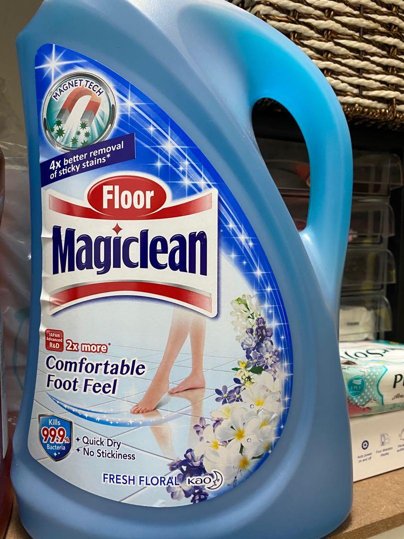 Floor Magiclean (Fresh Floral) 3 litres, Furniture & Home Living ...