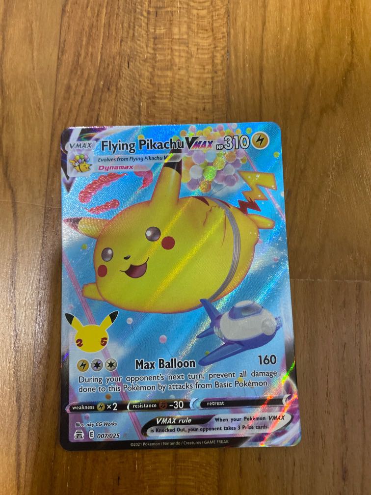 Flying pikachu Vmax, Hobbies & Toys, Memorabilia & Collectibles ...