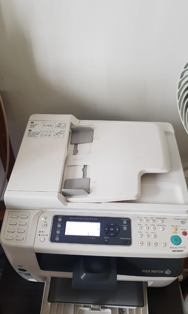 Fuji Xerox DocuPrint CM215 fw, Computers & Tech, Printers, Scanners & Copiers on Carousell