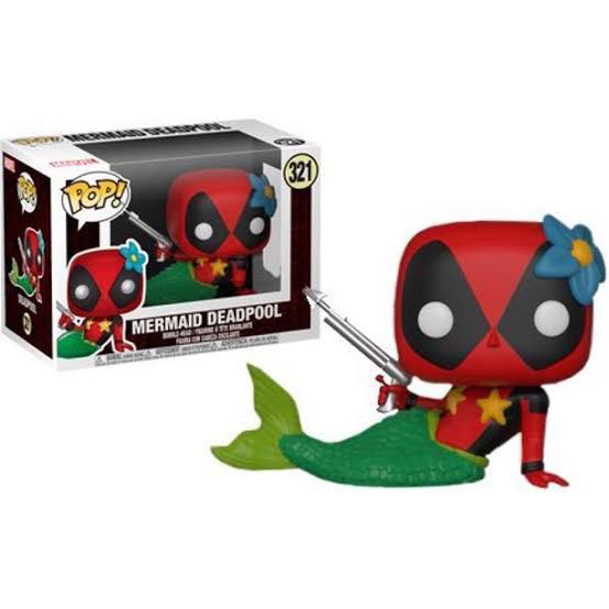 Funko Pop! Marvel Mermaid Deadpool, Hobbies & Toys, Toys & Games on ...