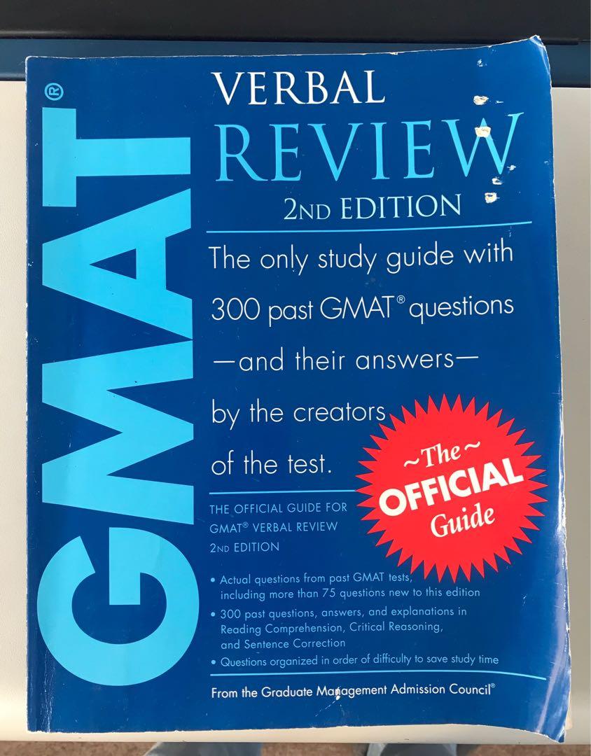 GMAT Verbal Reviewer, Hobbies & Toys, Books & Magazines, Textbooks on ...