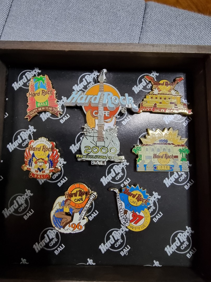 Hard Rock Cafe Millennium New Year Collectible Pins Set, Hobbies & Toys ...