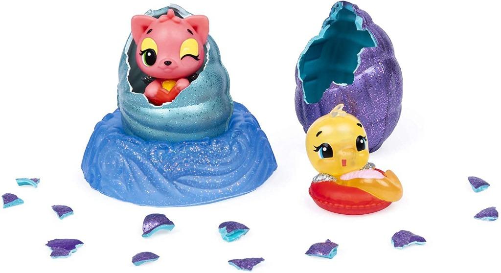 Hatchimal CollEGGtibles, Mermal Magic 2 Pack + Nest with Season 5 ...