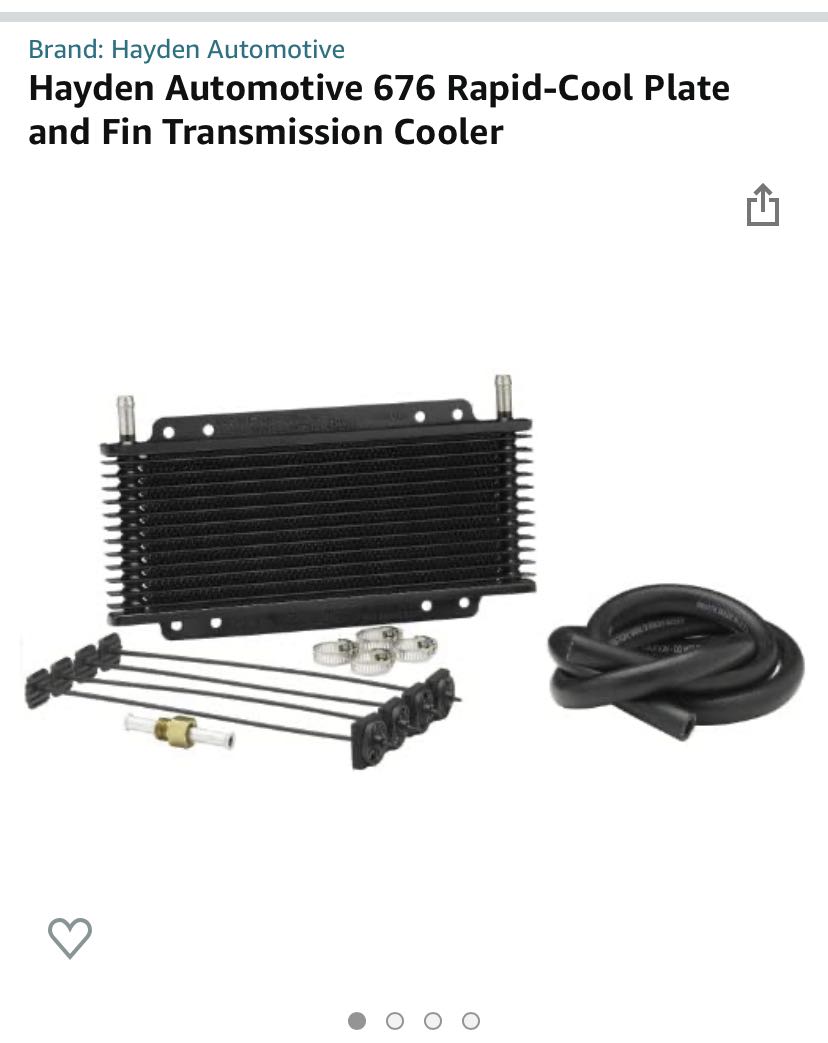 Hayden automotive 676 rapid-cool plate and fin transmission cooler, Car ...