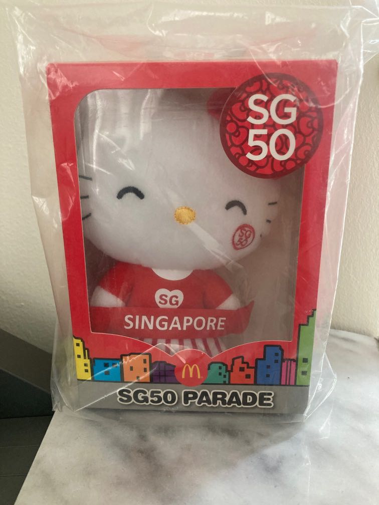 Hello Kitty SG 50 plush (a momento for your SG50 kids), Hobbies & Toys ...
