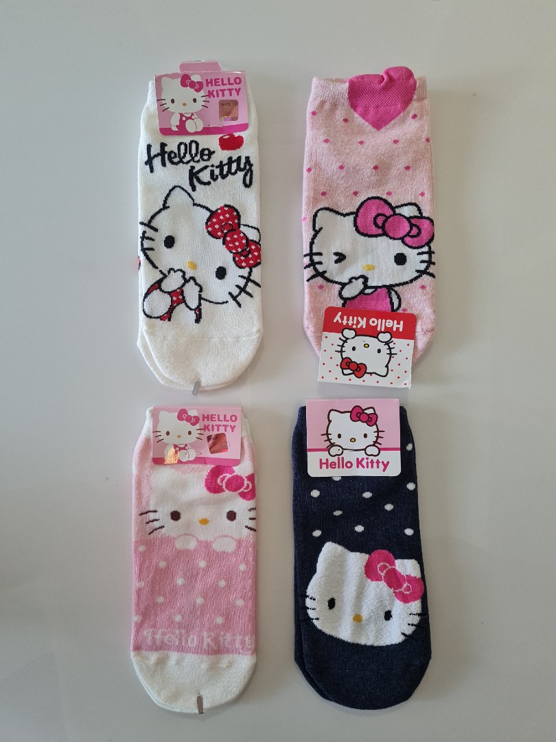 Hello Kitty socks, Women's Fashion, Watches & Accessories, Socks ...