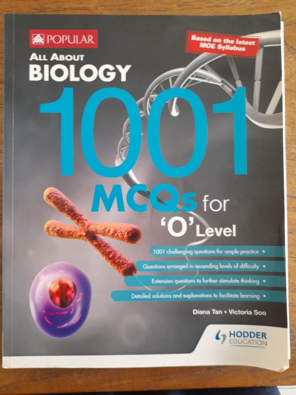 Hodder Education All About Biology 1001 MCQs for O Levels, Hobbies ...