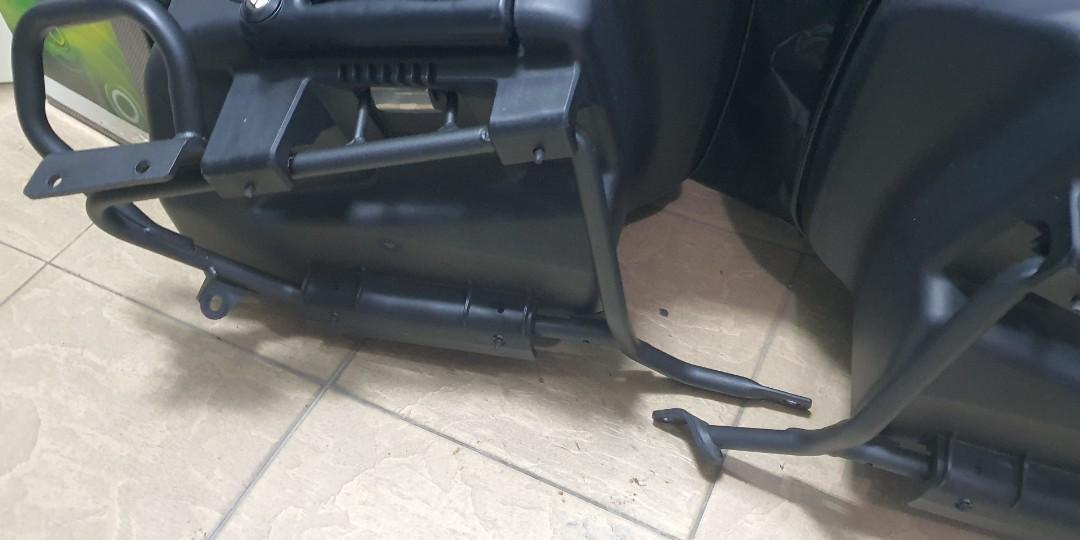 Honda CB400X OEM original side pannier boxes, Motorcycles, Motorcycle ...