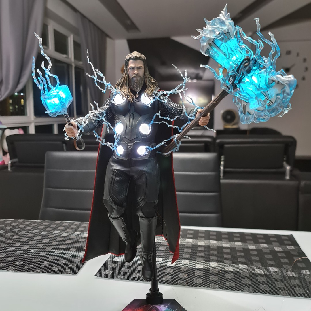 Hot toys thor light up wiring service only. Toy not included, Hobbies ...