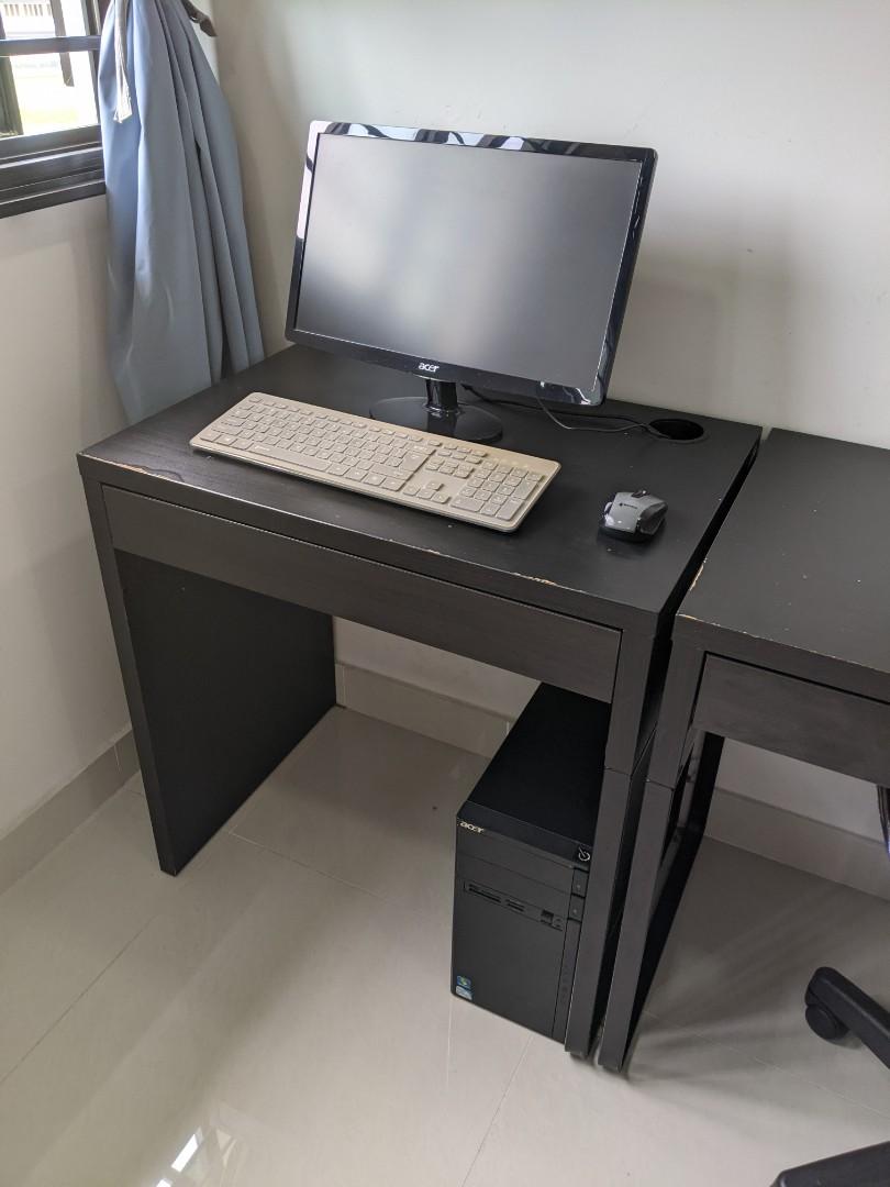 IKEA Detachable Study & Computer Table (Without Chairs), Furniture ...