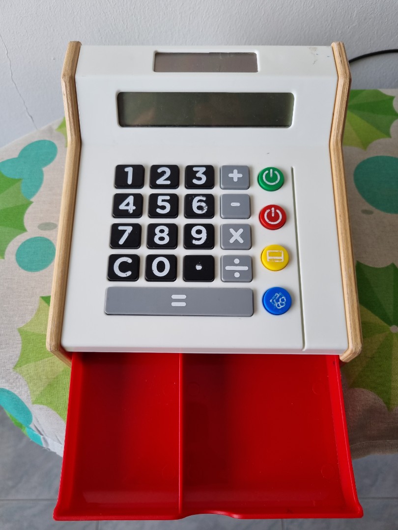 Ikea Dukitig Toy Cash Register, Hobbies & Toys, Toys & Games on Carousell
