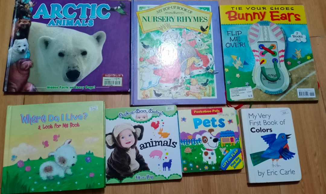 Interactive Lift the Flap Boardbooks, Hobbies & Toys, Books & Magazines ...