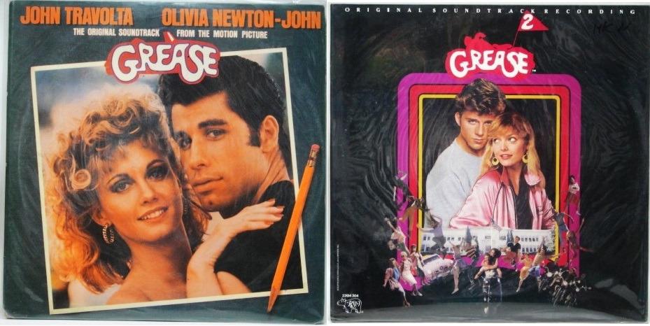 罕香港版SOLD！SOLD！SOOLD！itrea 油脂 1 油脂2 電影原聲大碟 Grease - ONJ Olivia Newton ...