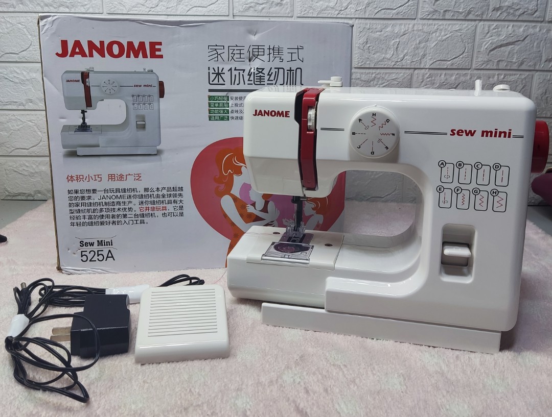 Janome Sew Mini 525a, TV & Home Appliances, Other Home Appliances on Carousell